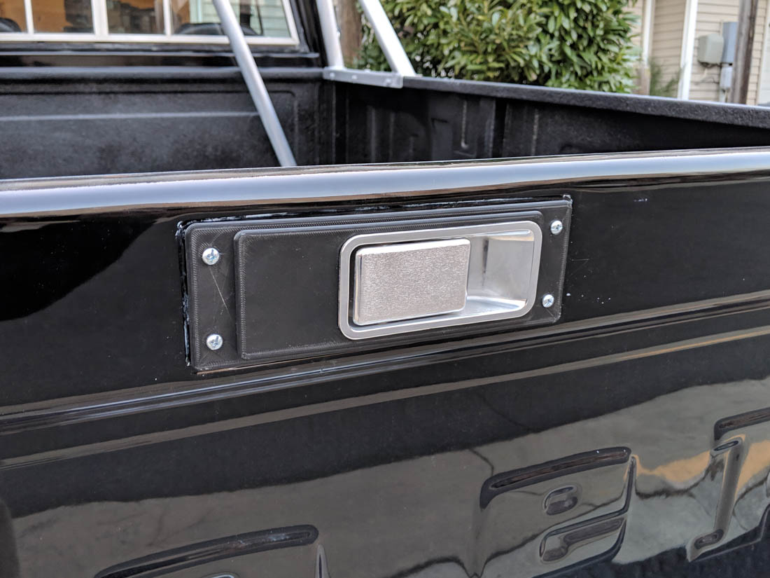 Making a Tailgate Handle Mount - Scott Bradford: Off on a Tangent