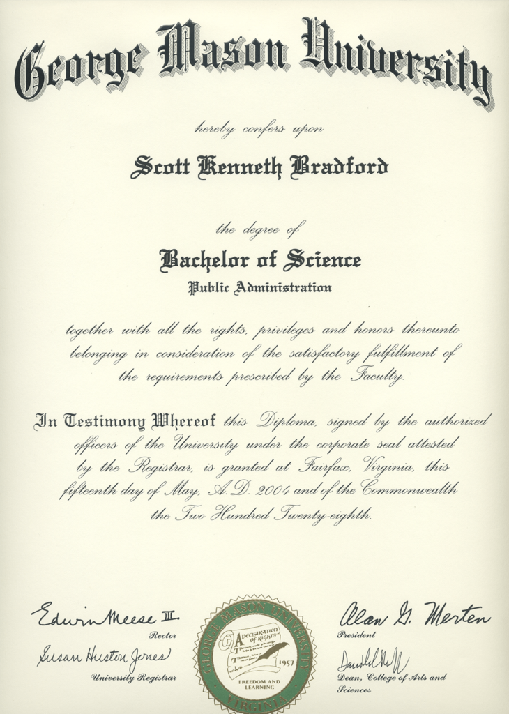 Education and Training - Scott Bradford: Off on a Tangent