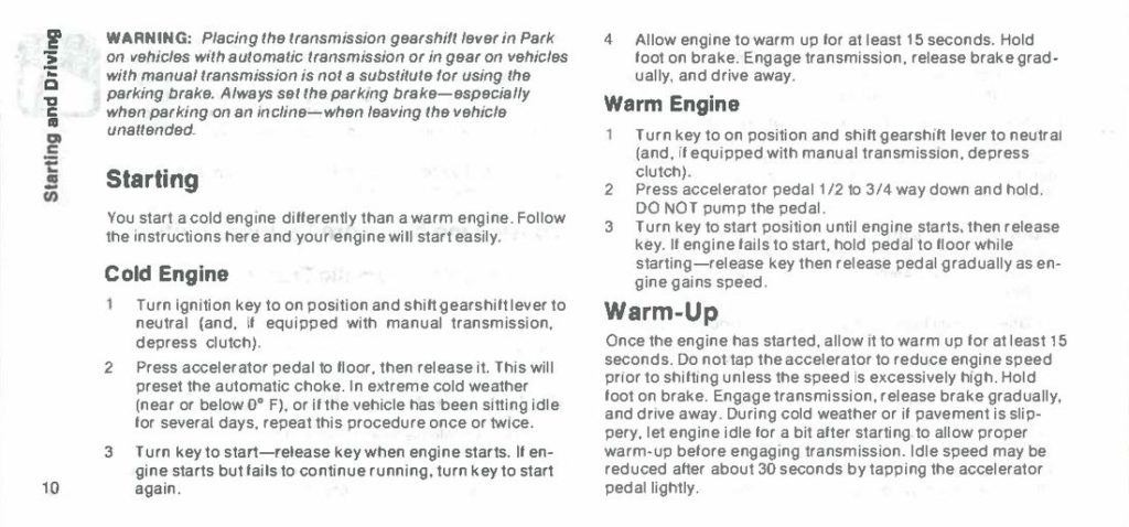 Tales from the 1977 Jeep Manual - Scott Bradford: Off on a Tangent